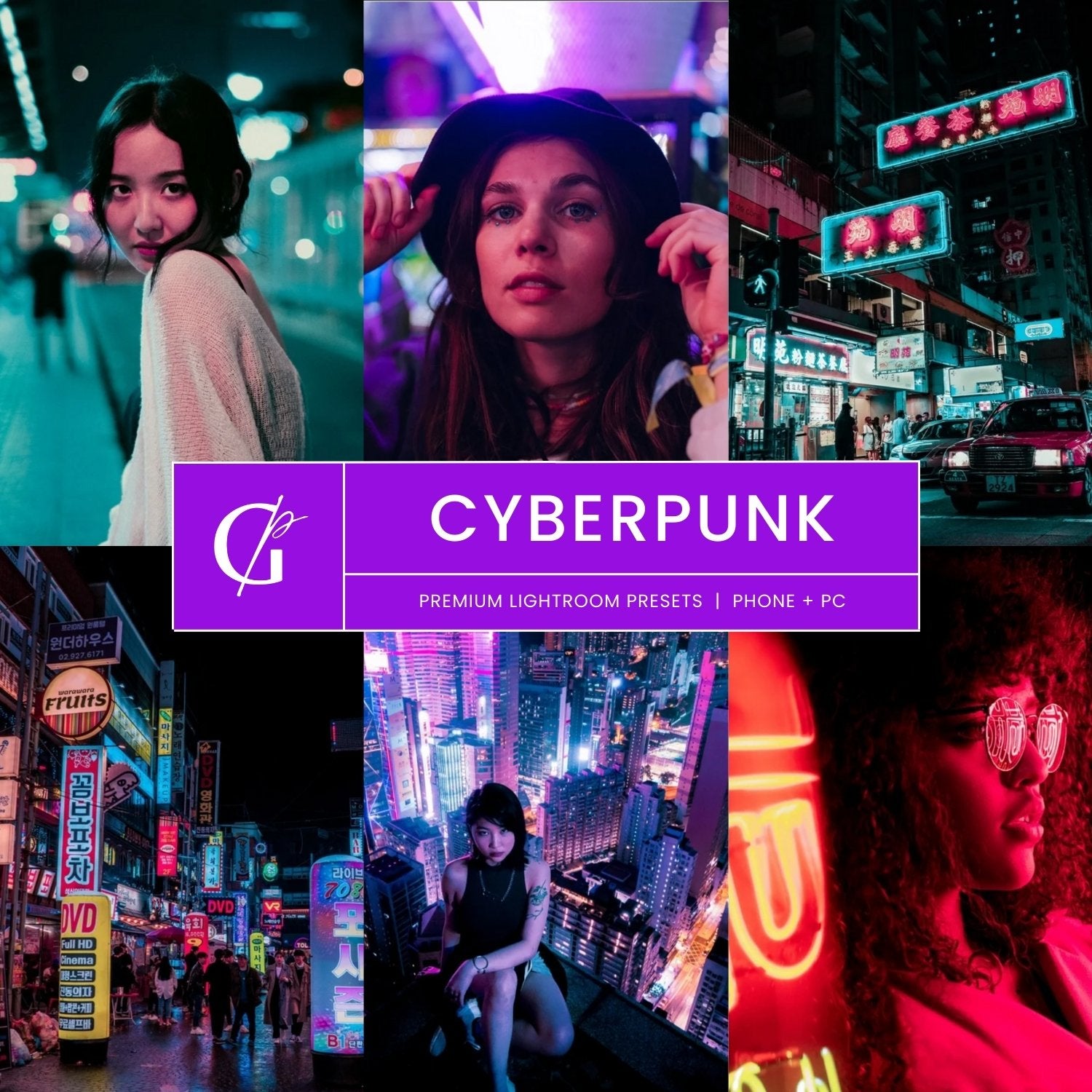 Cyberpunk Lightroom Presets – GlamPresets